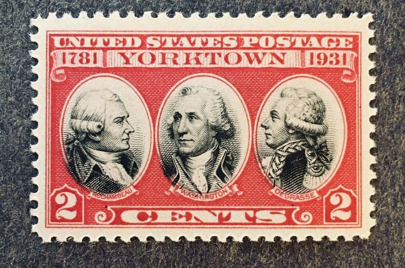Scott# 703 "SURRENDER of CORNWALLIS at YORKTOWN" SINGLE, MINT | The ...