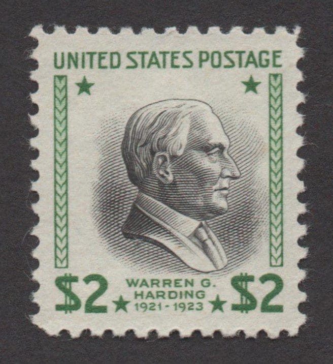Scott# 833 "WARREN HARDING" MINT SINGLE, NICELY CENTERED | The Stamp Nut