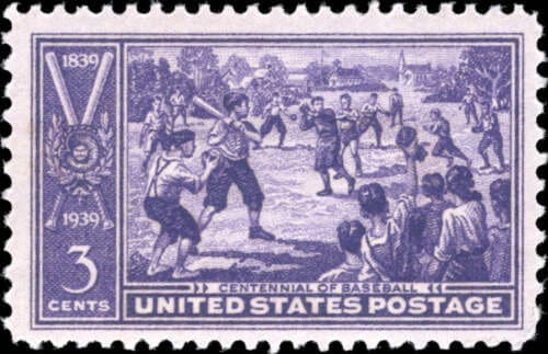 Scott# 855 "SANDLOT BASEBALL" MINT SINGLE. NICELY CENTERED | The Stamp Nut